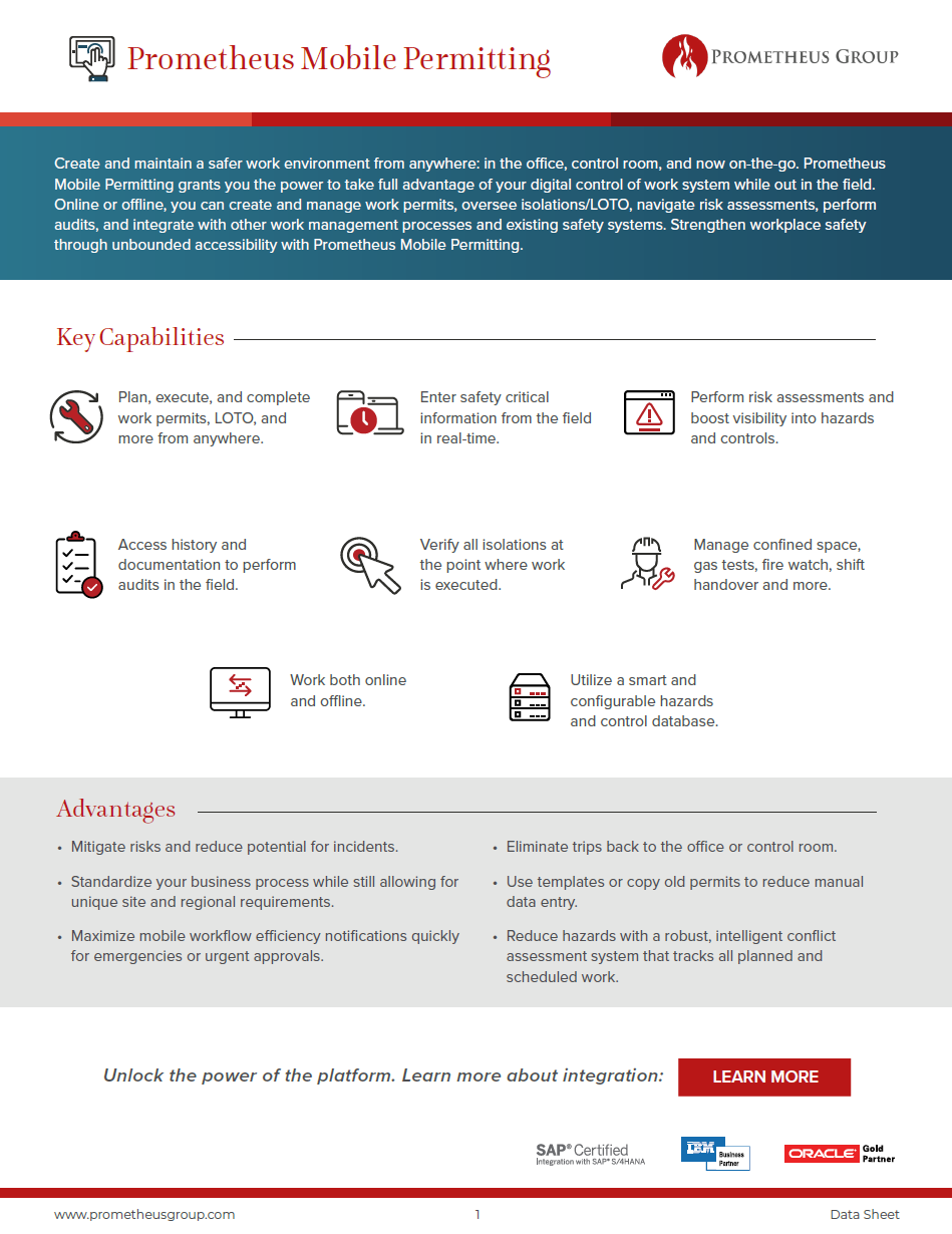 Prometheus Mobile Permitting | Prometheus Group